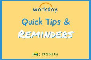 Pensacola State College - Workday