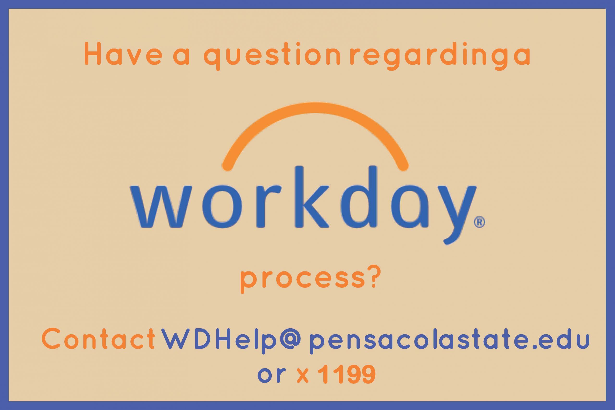 Need Workday Assistance? – Pensacola State College