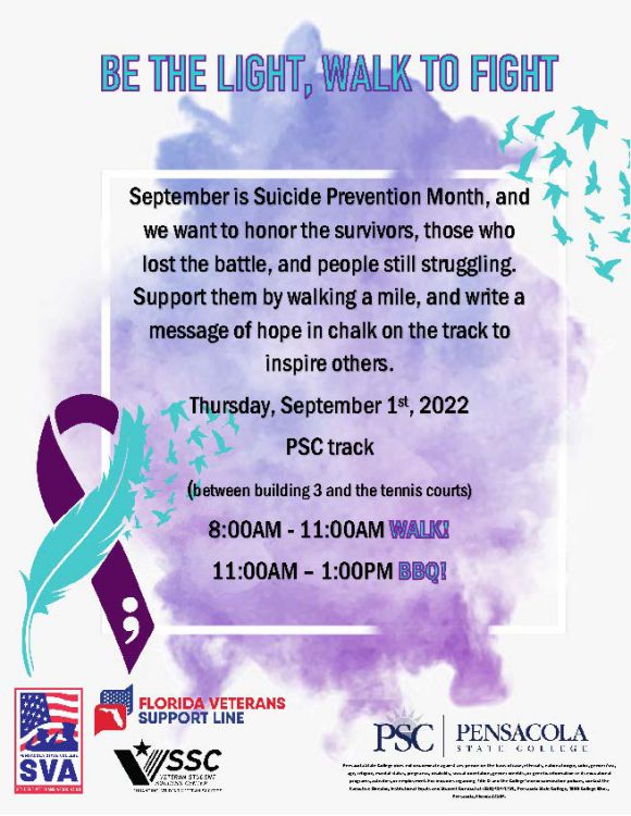 PSC observes Suicide Prevention Month with walk, panel discussions ... PSC observes Suicide Prevention Month with walk, panel discussions ...