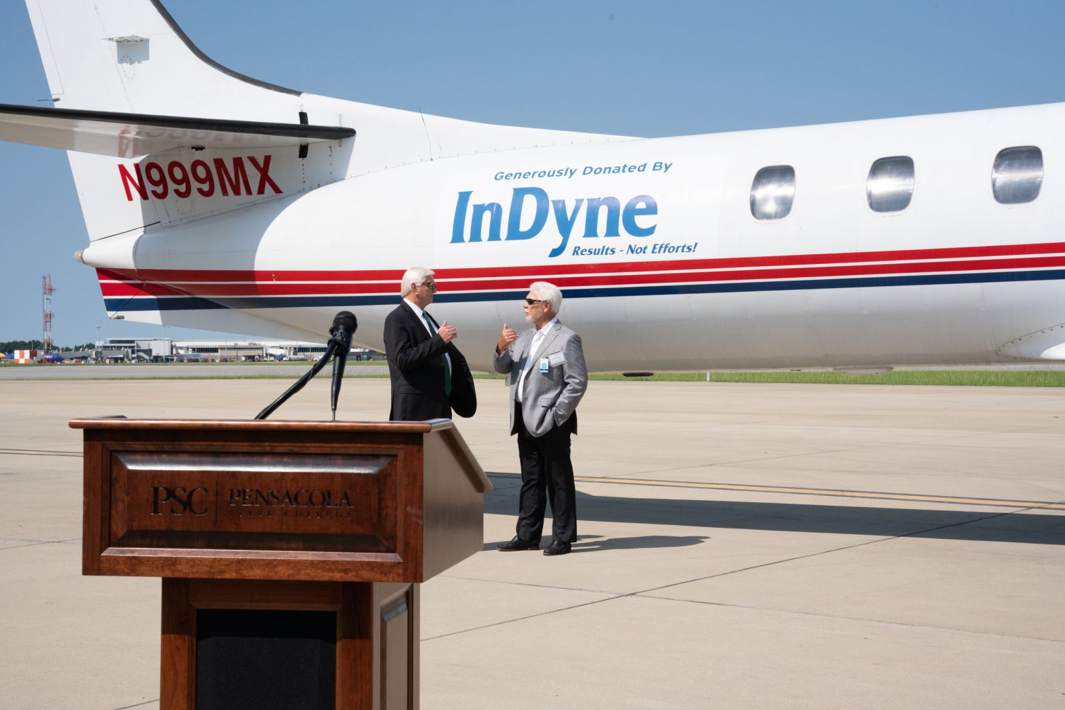 C. Donald “Don” Bishop, President and CEO of InDyne, Inc. and Chairman ...