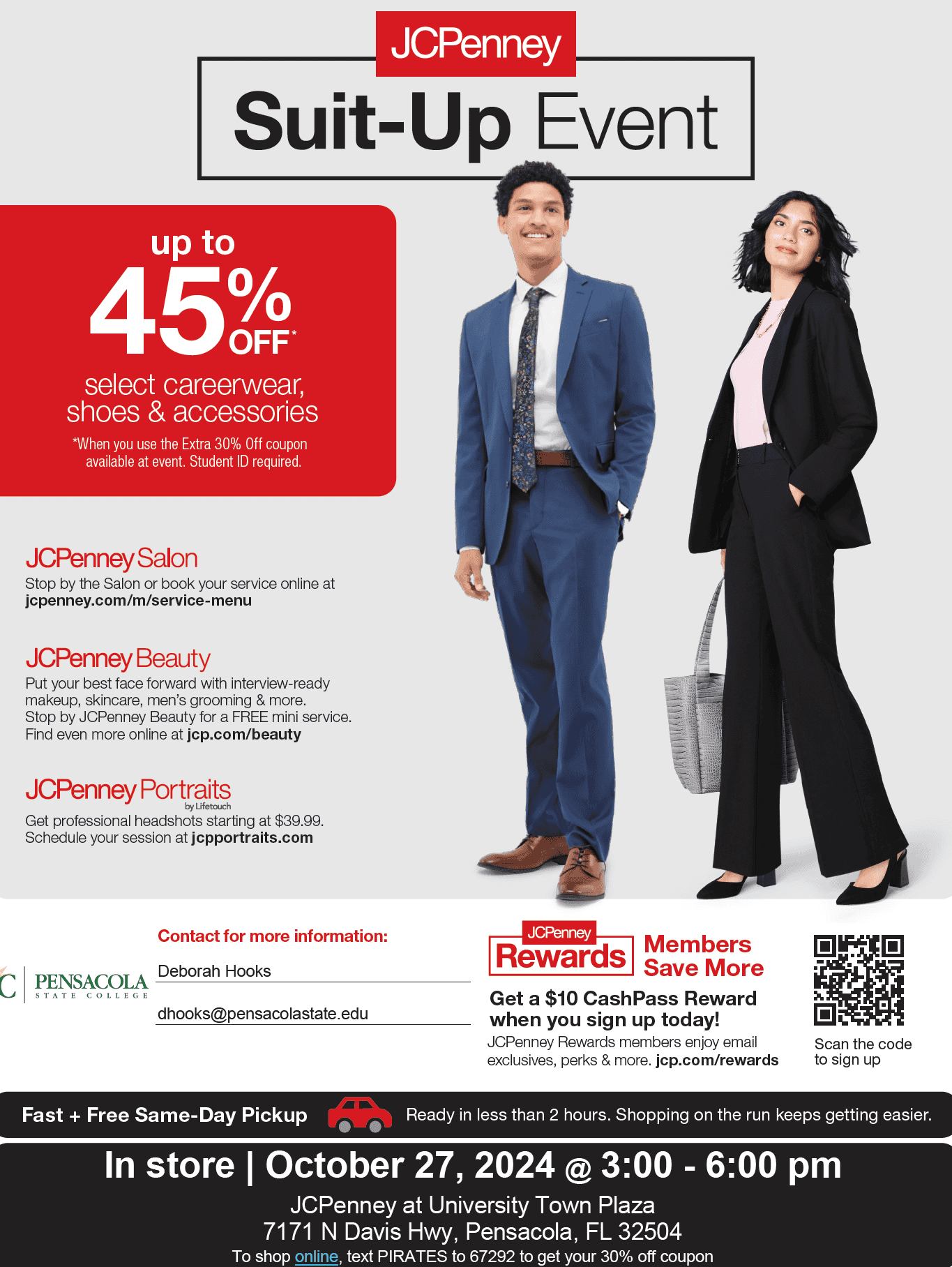 Pensacola State College | JCPenney and Pensacola State College prepare ...