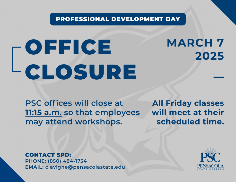 PSC Professional Development Day – Pensacola State College